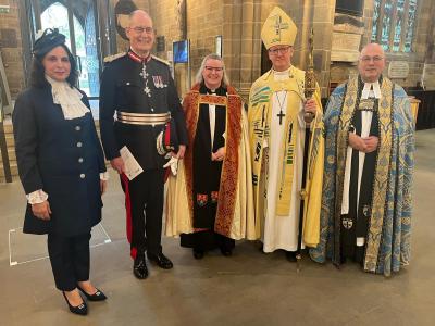 Archdeacon Cat installed as new Archdeacon of Pontefract - Diocese of Leeds